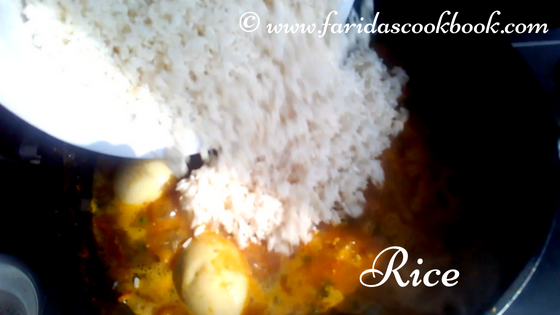egg biryani | easy egg biryani | egg biryani recipe - Faridas Cook Book