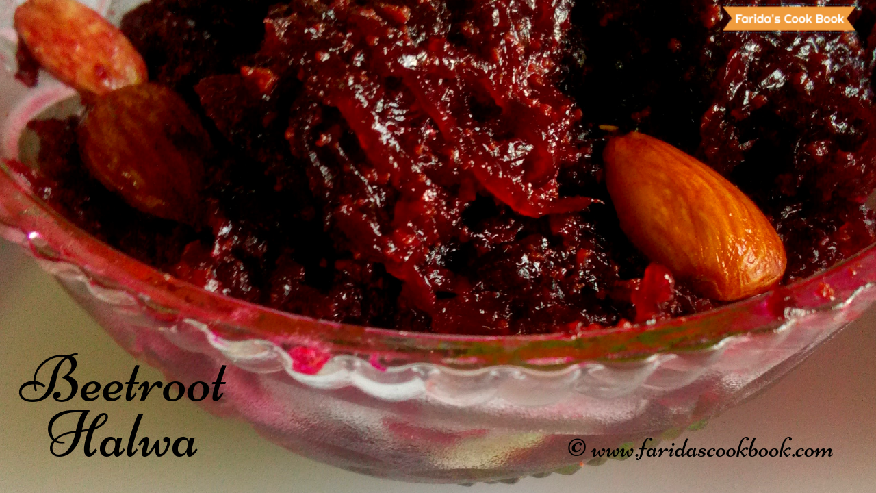 beetroot halwa | beetroot recipe | beetroot halwa recipe - Faridas Cook ...