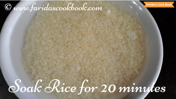 jeera rice recipe | cumin rice | jeera pulao | zeera - Faridas Cook Book