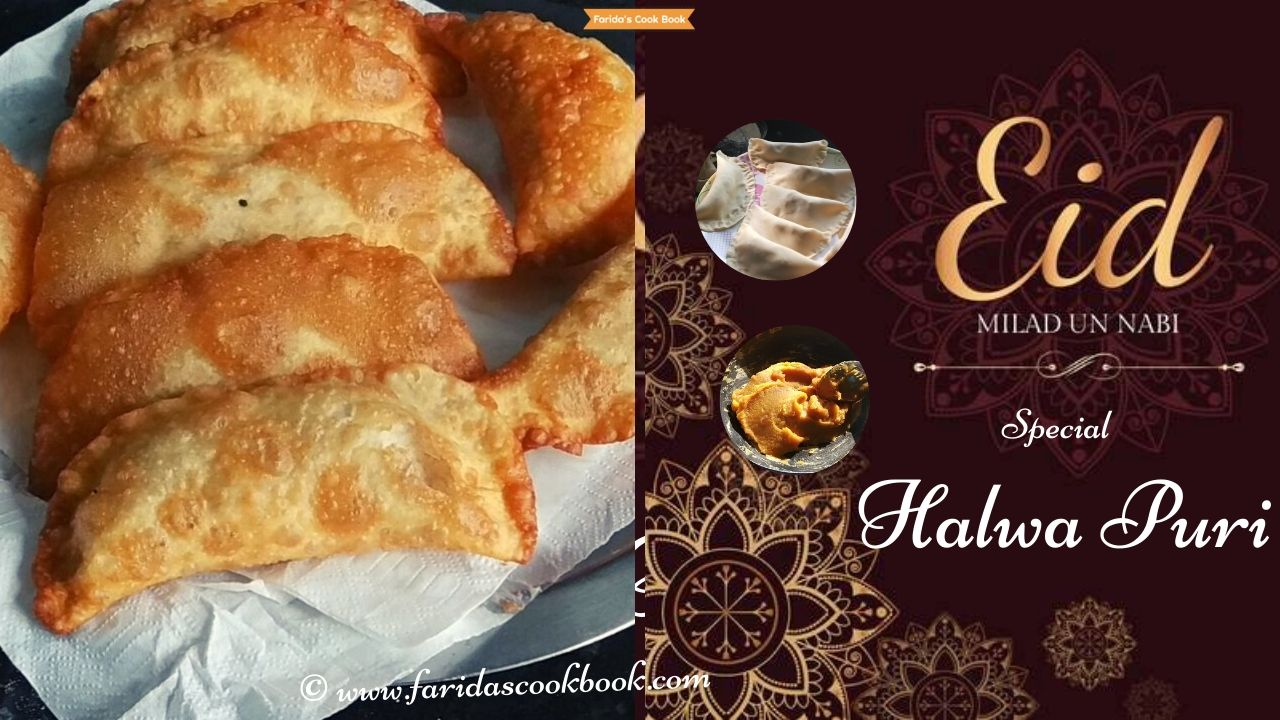 halwa puri|halwa samosa|Milaud-Un-Nabi|Eid special|puri chana halwa ...