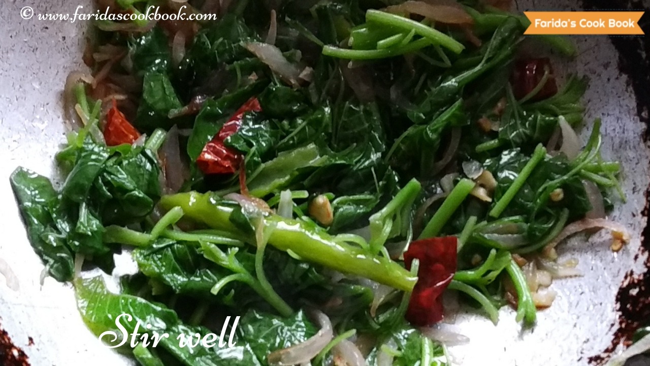 thotakura fry | amaranthus fry | thotakura vepudu |andhra style spicy ...