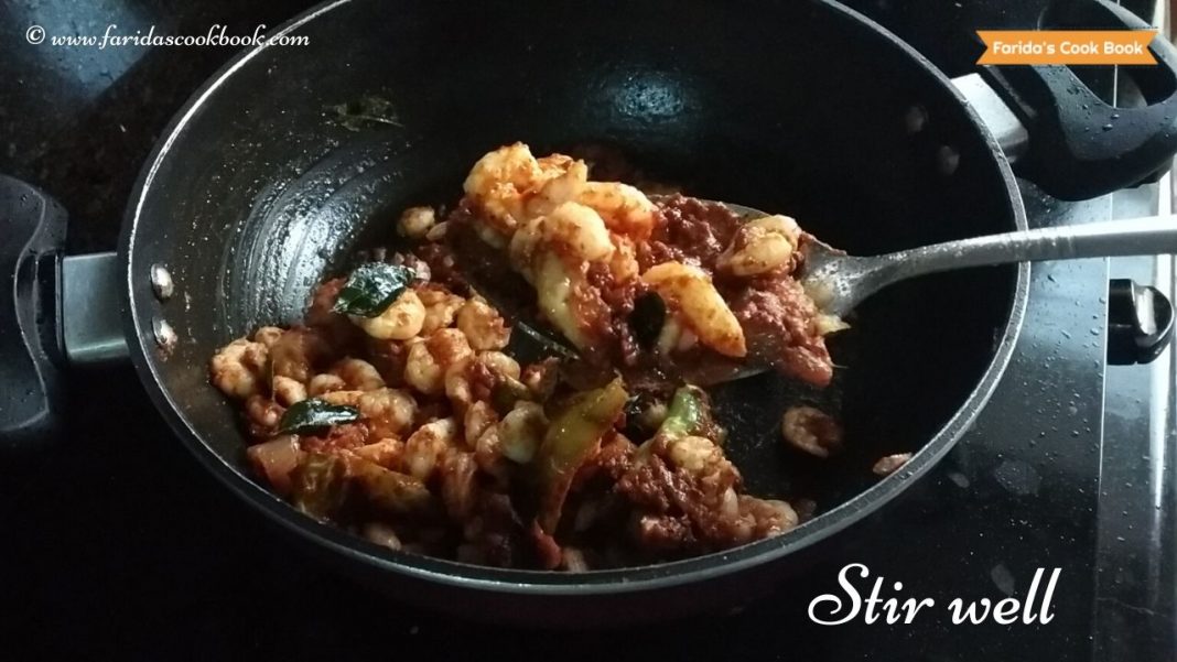 prawn fry | royyala vepudu | prawn fry recipe | fried shrimp - Faridas ...