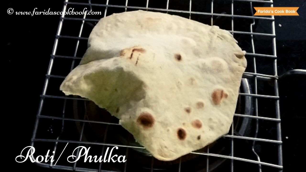 roti | iftar recipe| phulka | indian soft & thin bread - Faridas Cook Book