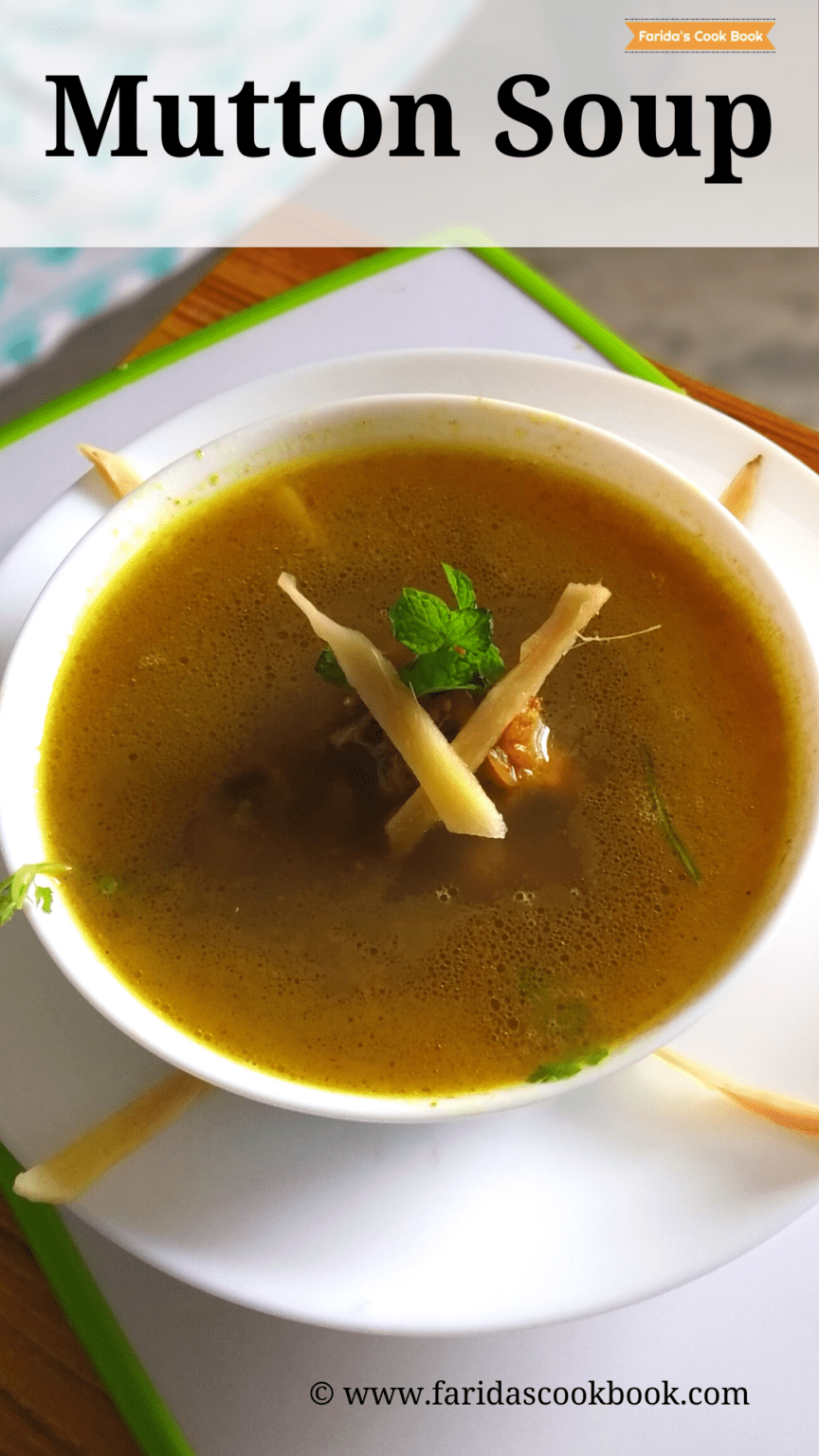 mutton soup | healthy mutton pepper soup recipe | how to make mutton ...