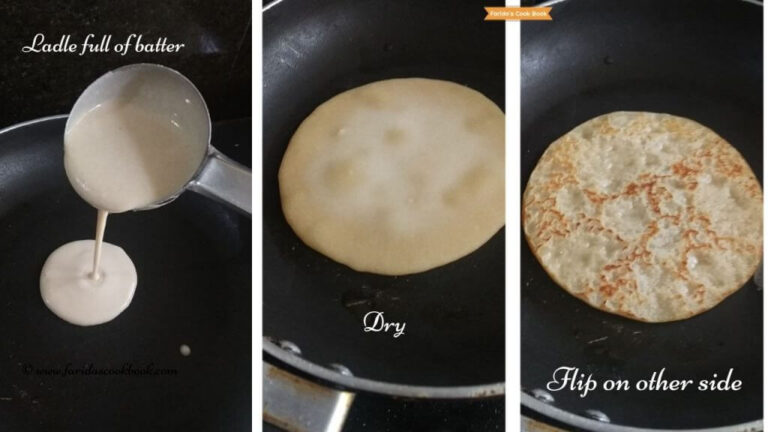 liquid dough roti | how to make roti recipe with liquid batter ...