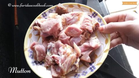 Mutton Fry | Andhra Style Recipe| Mutton Roast - Faridas Cook Book