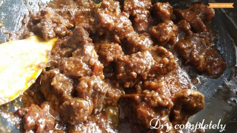 Mutton Fry | Andhra Style Recipe| Mutton Roast - Faridas Cook Book