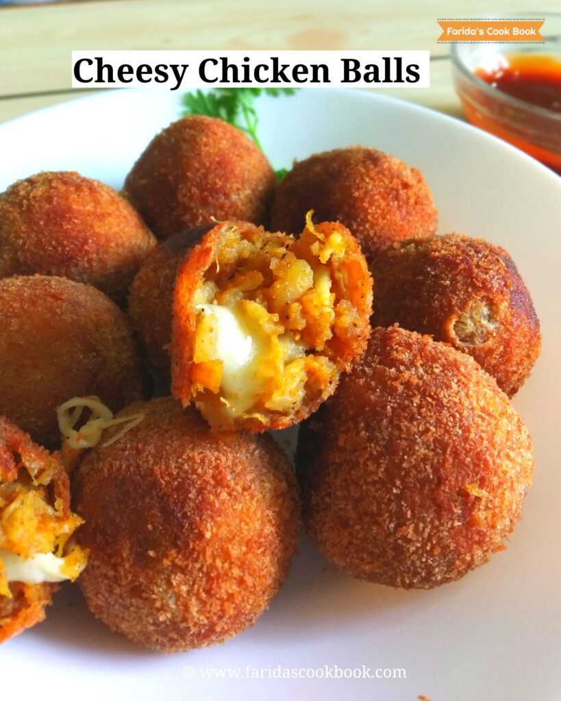 chicken cheese balls | cheesy chicken potato balls recipe | Ramadan ...