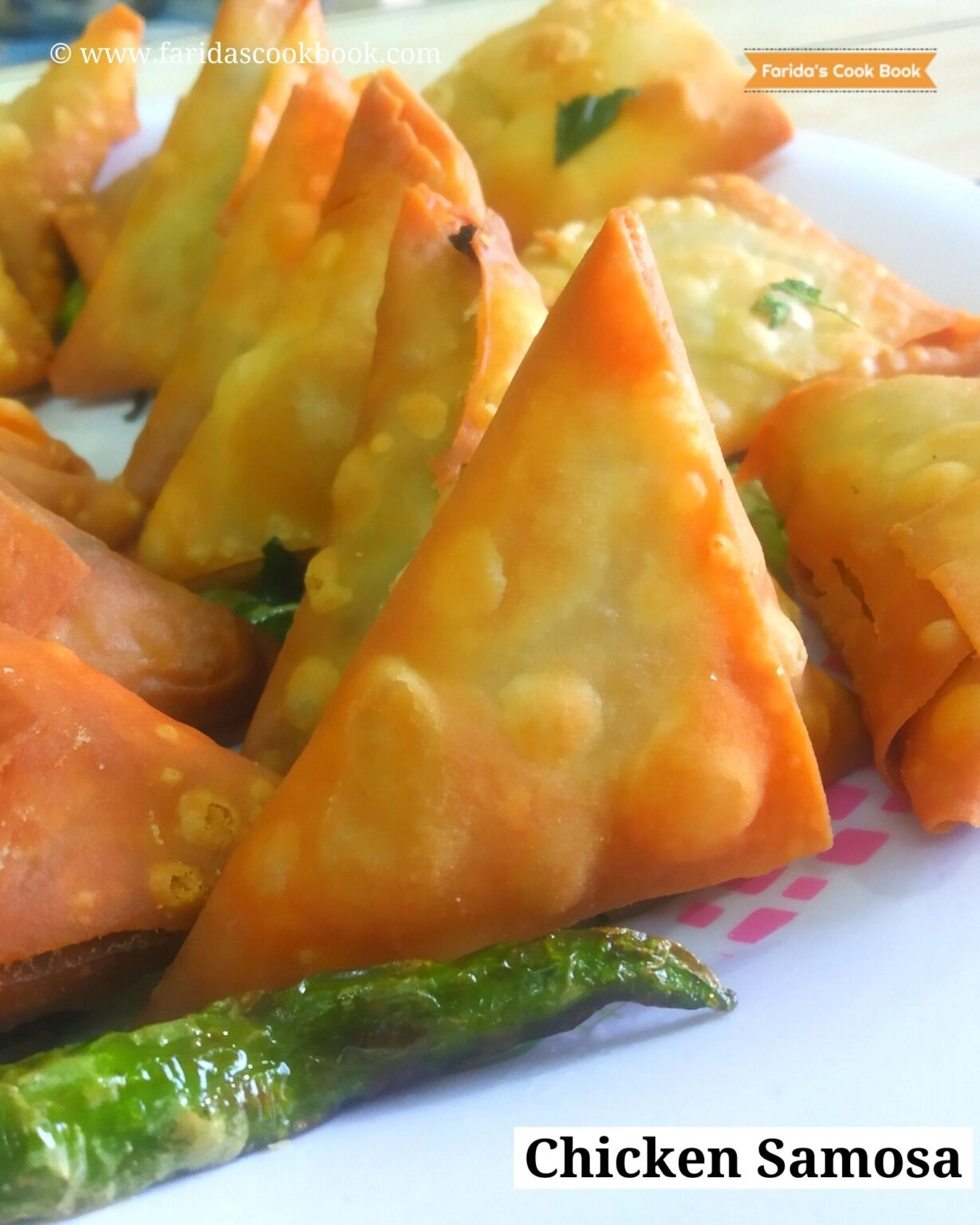 chicken samosa recipe | how to make chicken samosa with homemade samosa ...