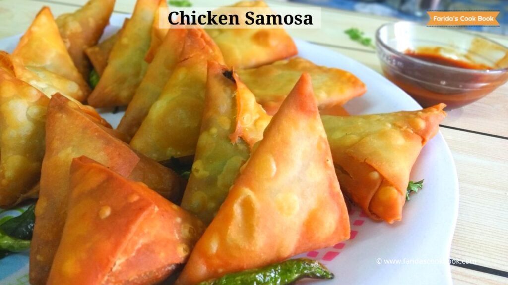 chicken samosa recipe | how to make chicken samosa with homemade samosa sheets | samosa recipe ...