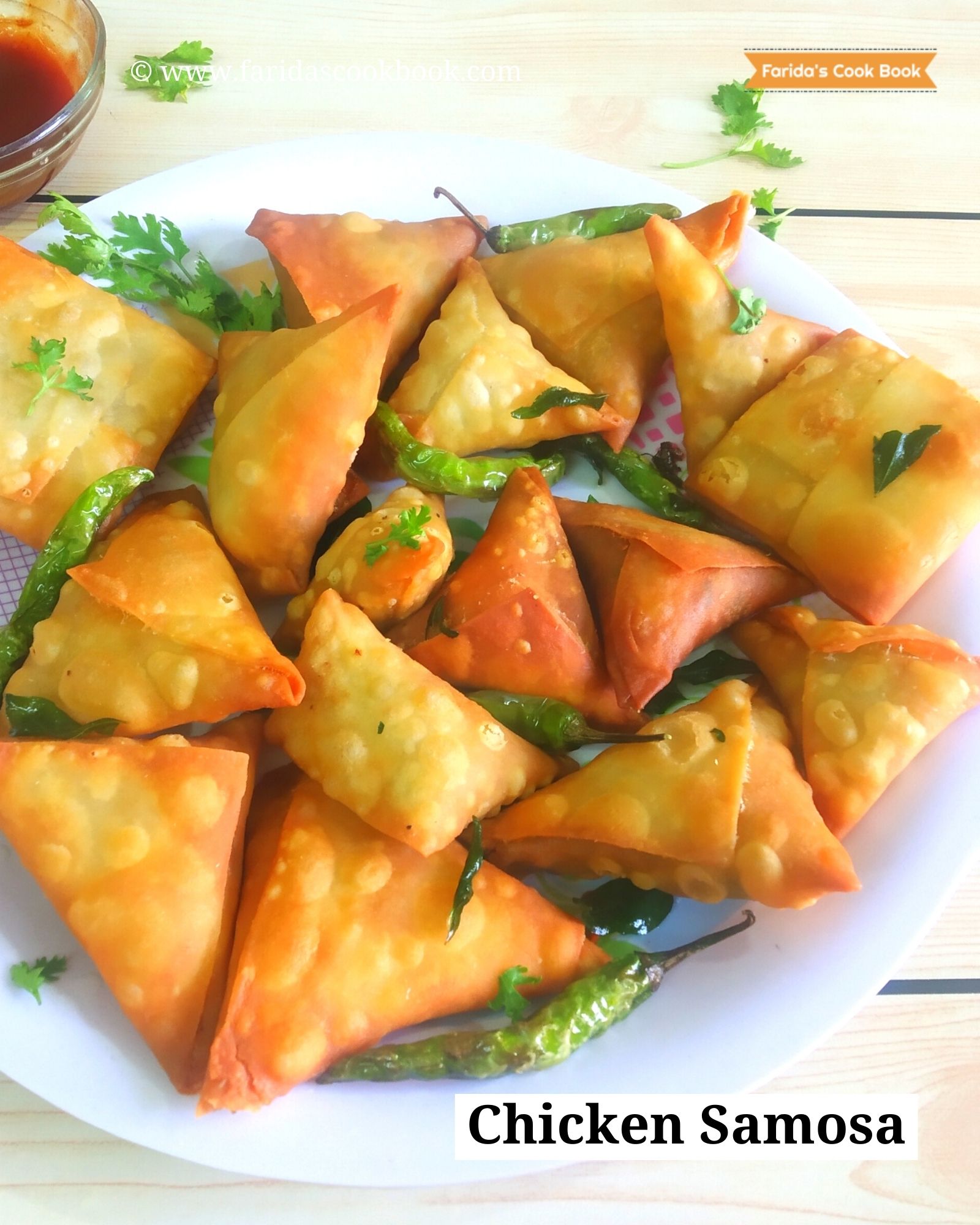 chicken samosa recipe | how to make chicken samosa with homemade samosa ...