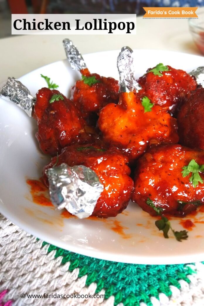 chicken lollipop recipe | lollipop chicken drumsticks recipe | drums of ...