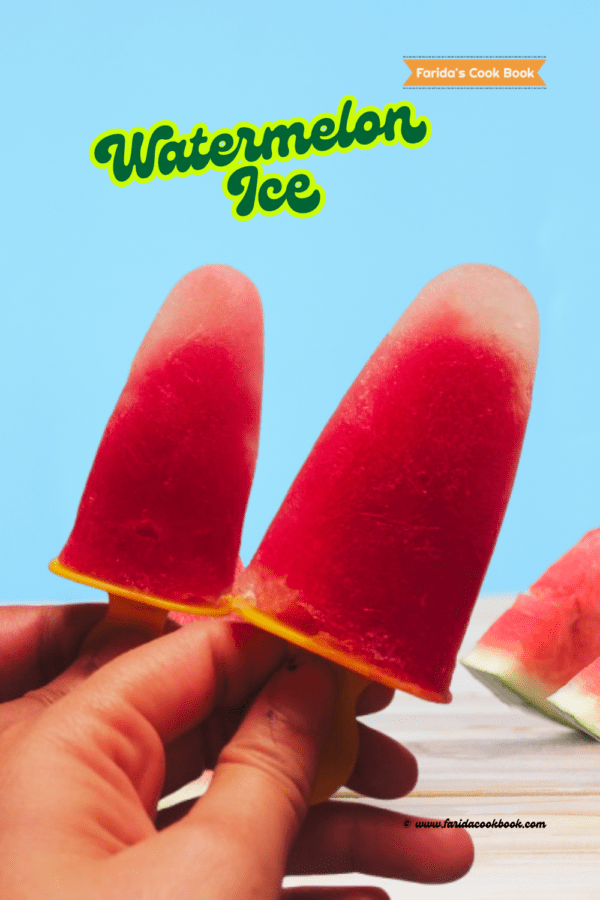 Watermelon ice recipe | How to make watermelon ice cream recipe ...